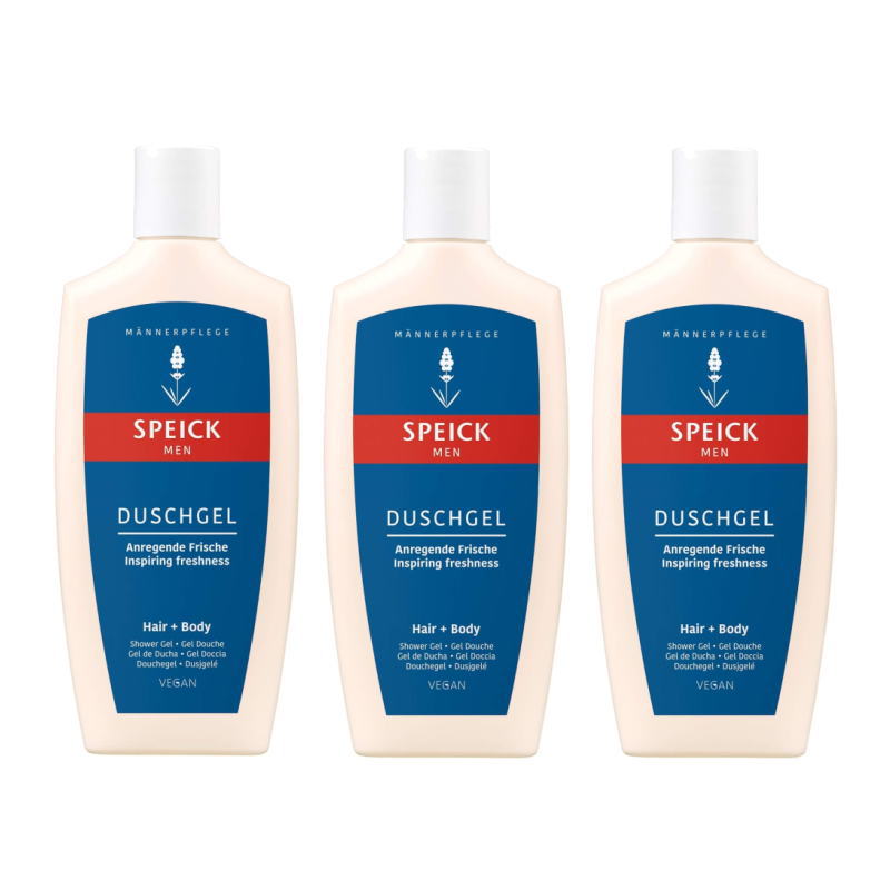【楽天市場】SPEICK スパイク メンズ・シャワージェル (男性用髪・全身用洗浄料) (250ml)×3点セット：PECHKA