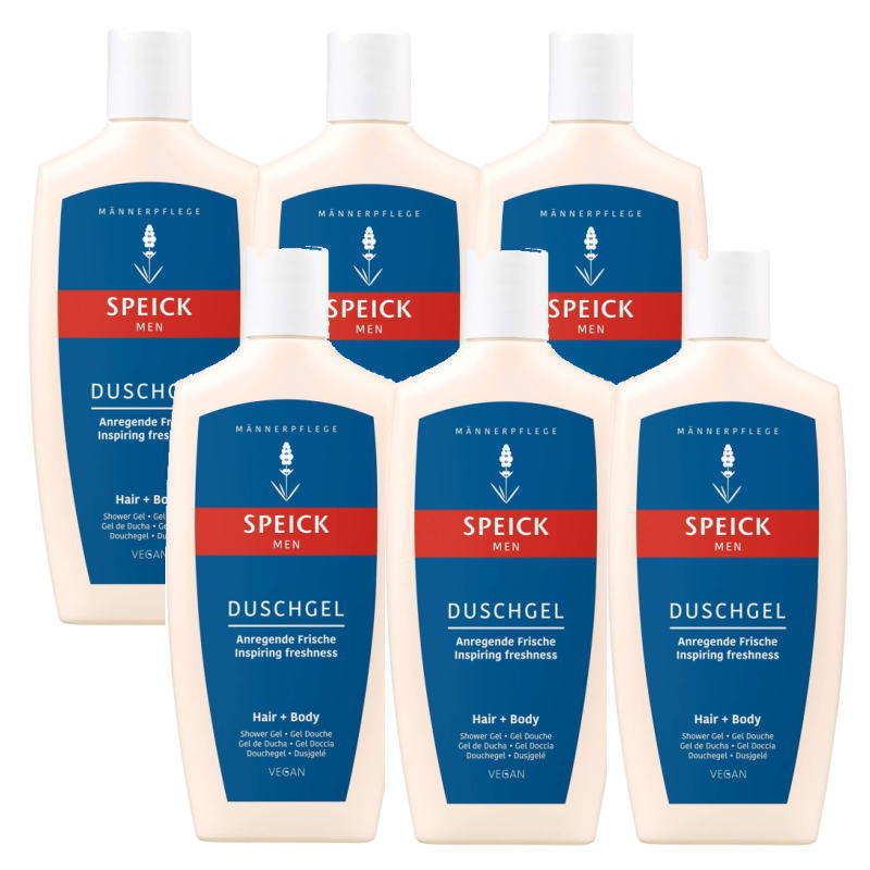 【楽天市場】SPEICK スパイク メンズ・シャワージェル (男性用髪・全身用洗浄料) (250ml)×6点セット：PECHKA