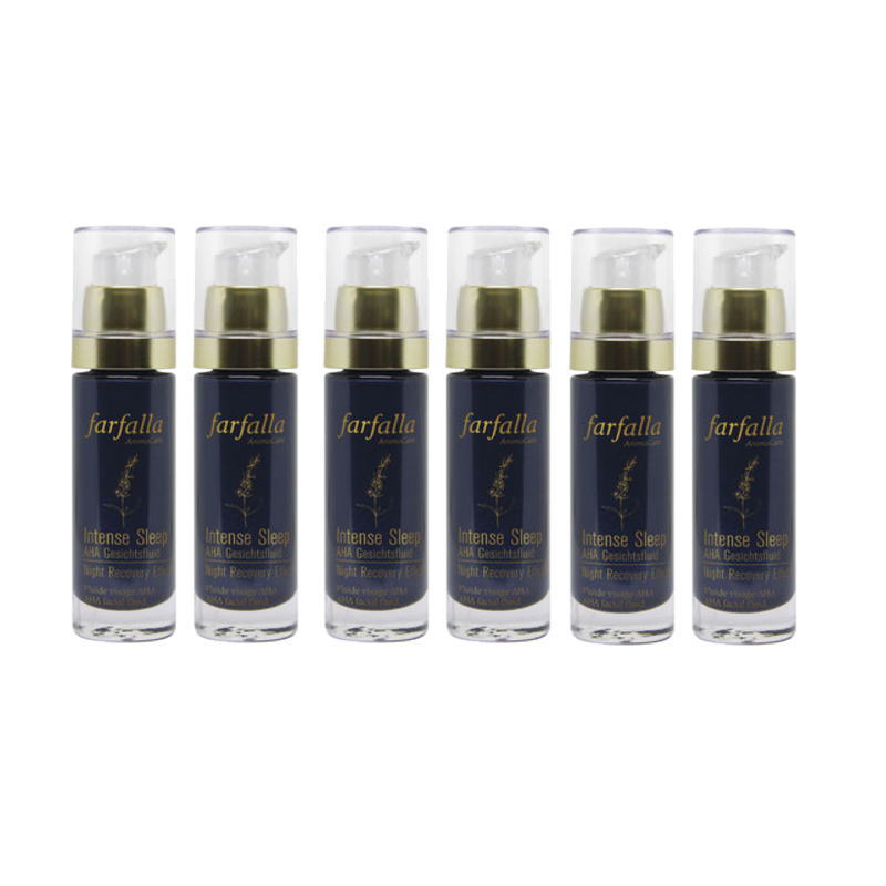 【楽天市場】farfalla ファファラ インテンス スリープ フェイシャルフリュイド[集中美容液](30ml) ×6点セット：PECHKA