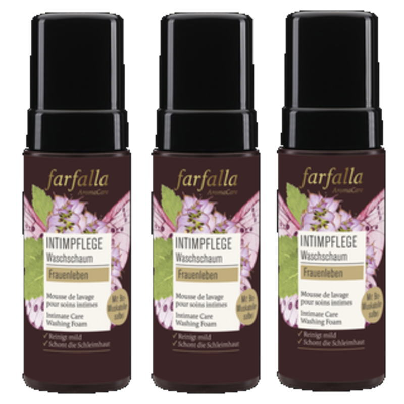 【楽天市場】farfalla ファファラ インティメイト クレンジングフォーム ウーマンフッド＜クラリセージ＞(150ml) ×3点セット：PECHKA