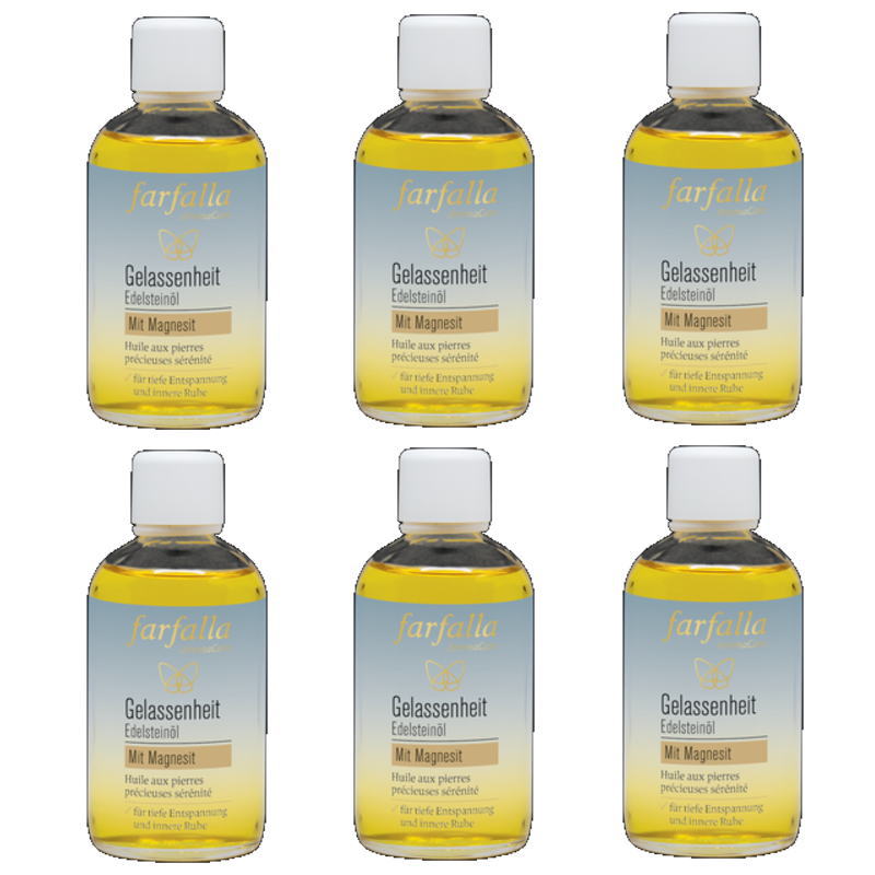 【楽天市場】farfalla ファファラ プレシャスストーンオイル セレニティ (100ml) ×6点セット：PECHKA