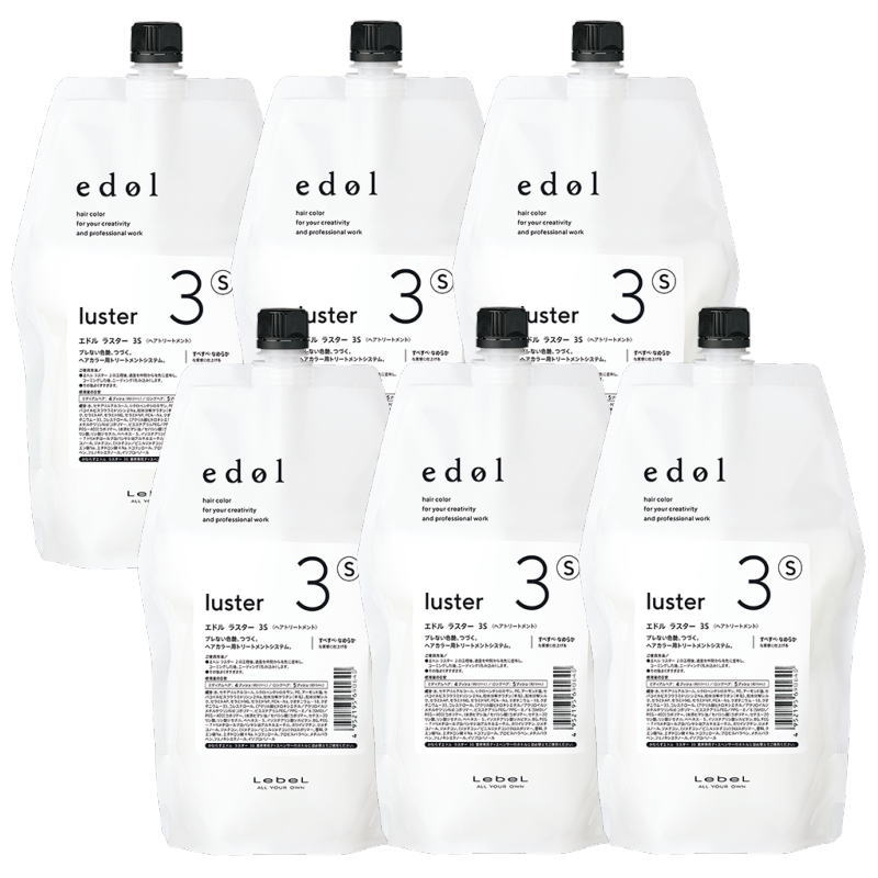 【楽天市場】ルベル エドル ラスター 3S (800mlリフィル)【6個セット】：PECHKA