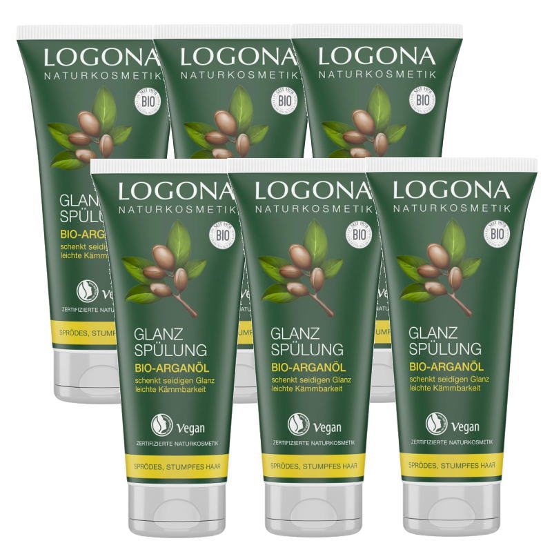【楽天市場】LOGONA ロゴナ シャイン ヘアコンディショナー(アルガン) 200ml×6点セット：PECHKA