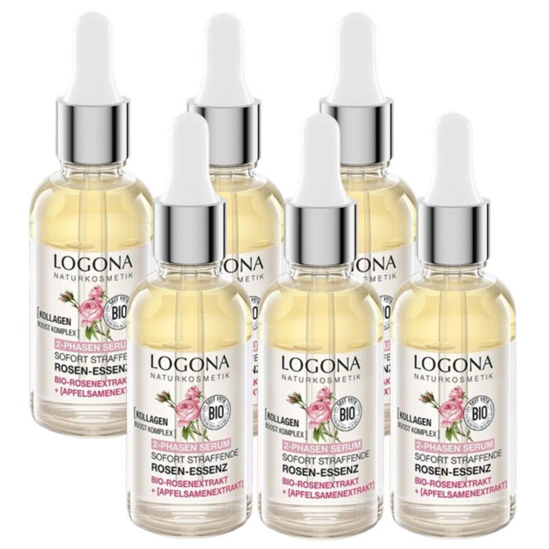 【楽天市場】LOGONA ロゴナ モイスチャーリフト セラム(ローズ)(30ml)×6点セット：PECHKA