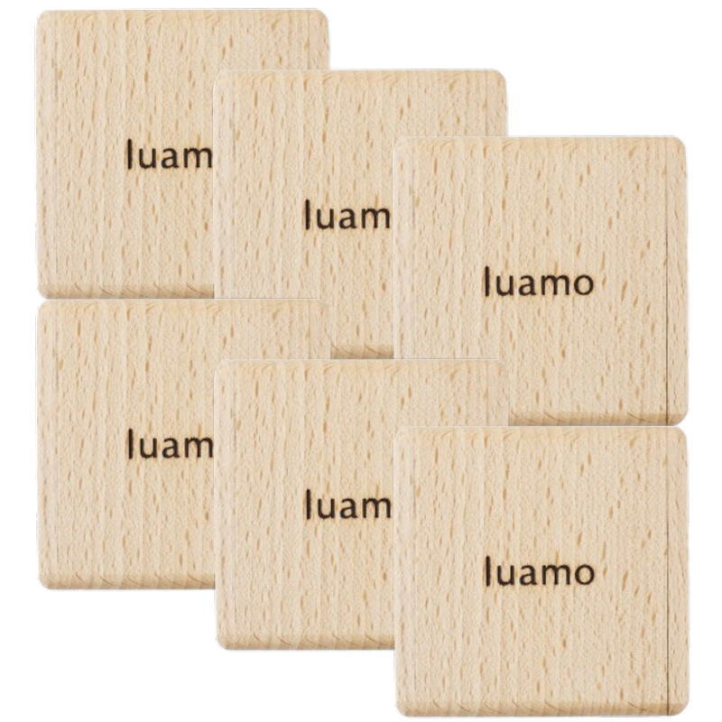 【楽天市場】【クリックポストで送料無料】ルアモ 木製パレット ブナ（白）×6点セット：PECHKA