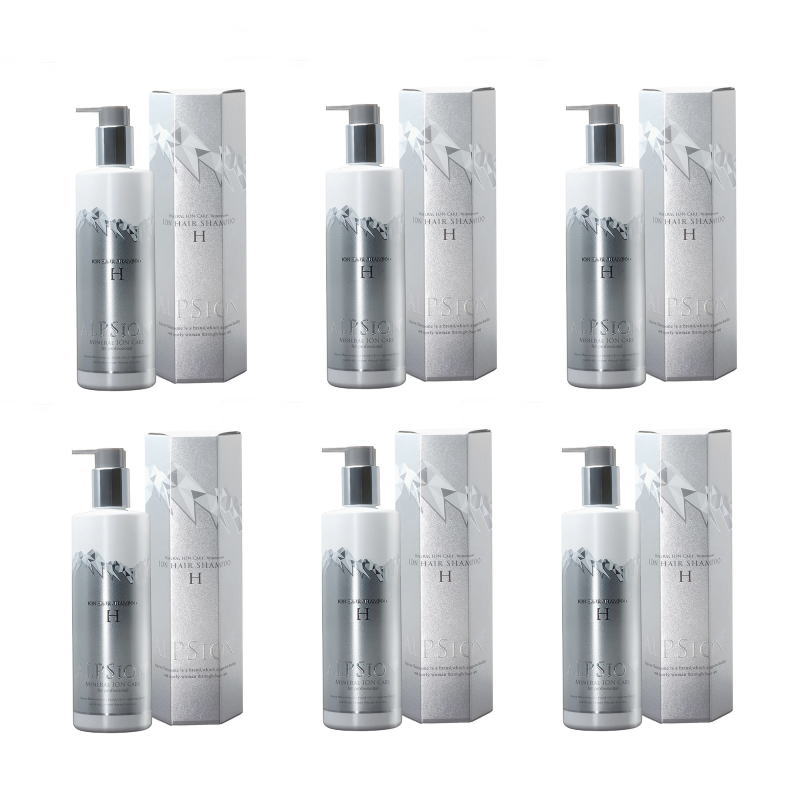 【楽天市場】ALPSion(アルピジョン) イオンヘア シャンプー H NEO 490ml(×6点セット)：PECHKA