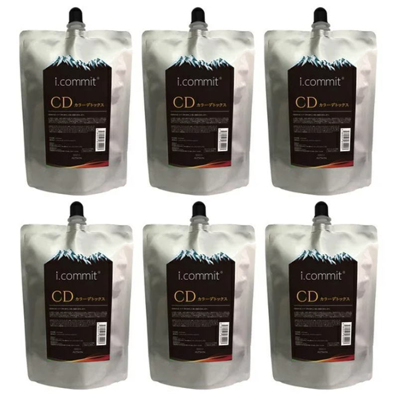 【楽天市場】ALPSion i.commit アイコミット カラーデトックス 1000ml【×6点セット】：PECHKA