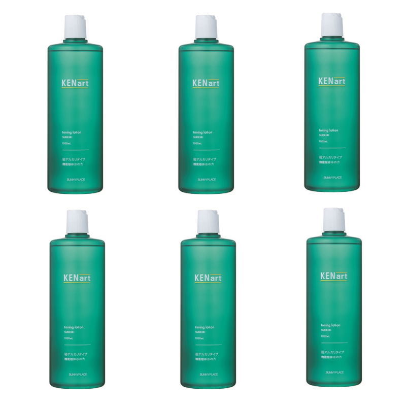 【楽天市場】サニープレイス ケンアート スッキリ トーニングローション 1000ml【×6点セット】：PECHKA