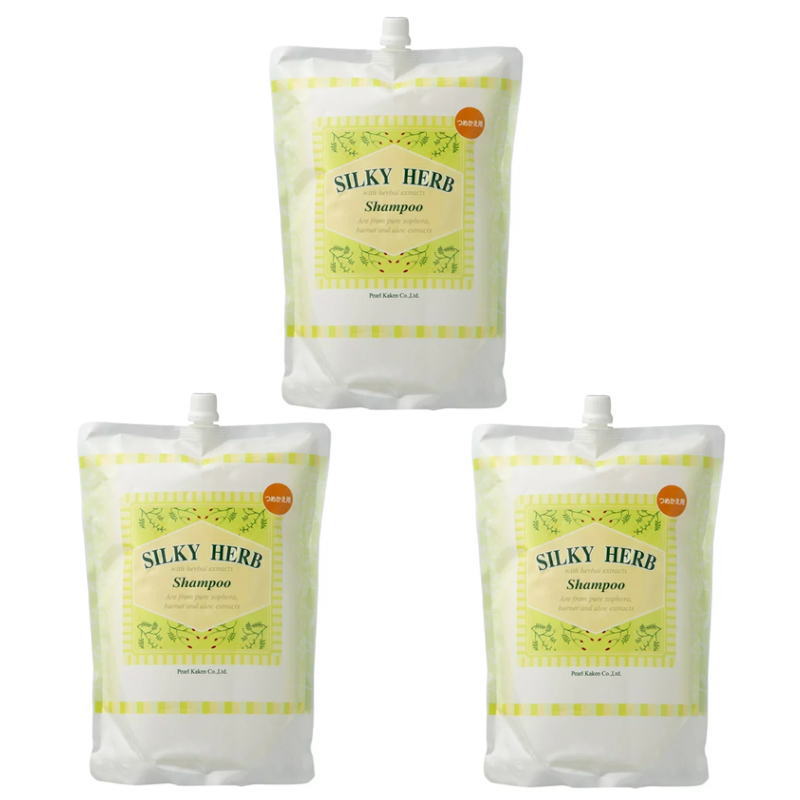 【楽天市場】パール化研 シルキーハーブ シャンプー 2000mlリフィル ×3点セット：PECHKA