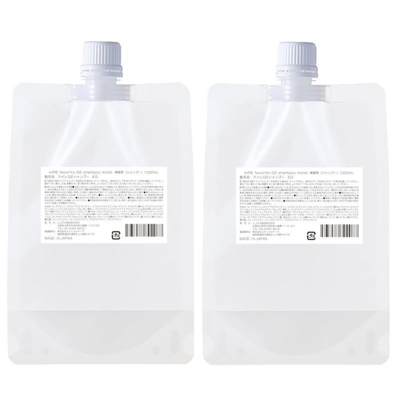 【楽天市場】ムコタ アイレファブリット 02 シャンプー EG 1000mlリフィル【×2点セット】：PECHKA