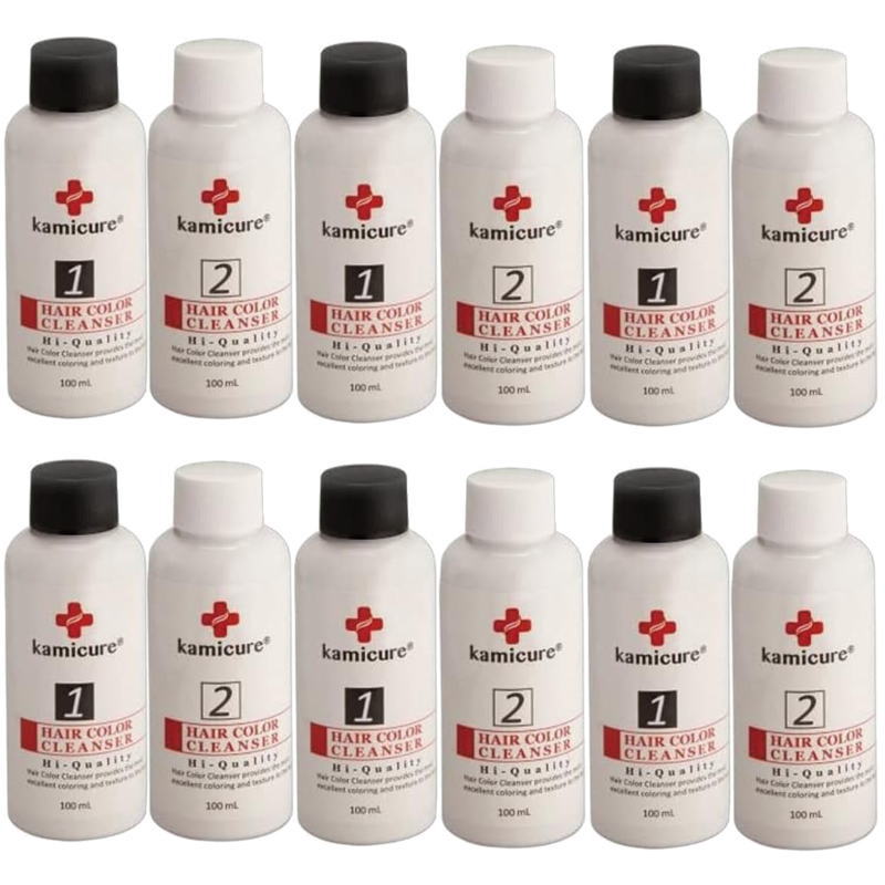 【楽天市場】REVLON レブロン Kamicure カラークレンザー(1剤100ml/2剤100ml)【×6点セット】：PECHKA