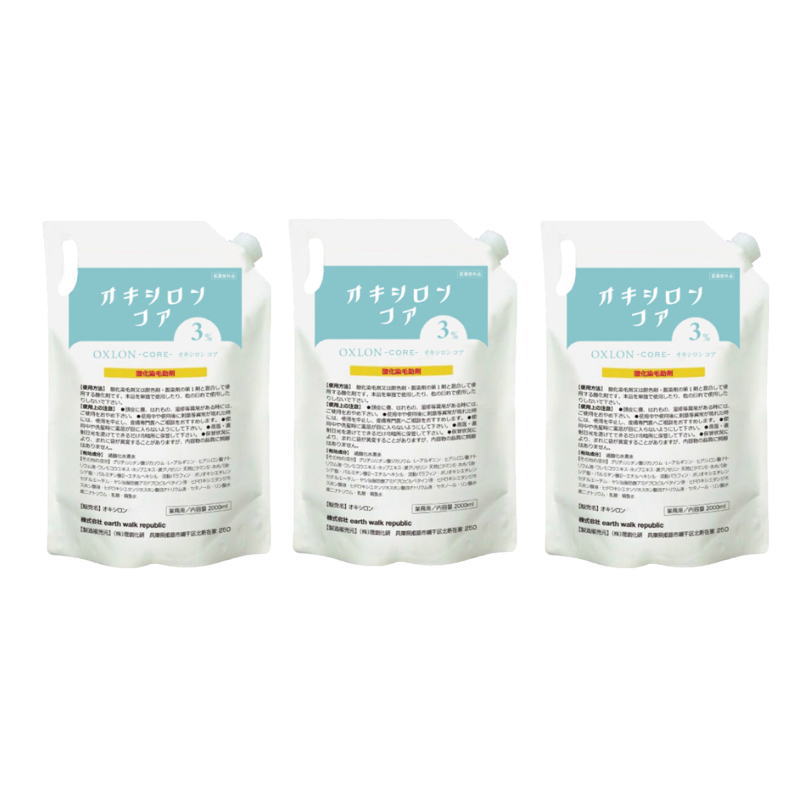 【楽天市場】アースウォークリパブリック (業務用) OXLON(オキシロン)コア 3% 2000ml×3個セット：PECHKA