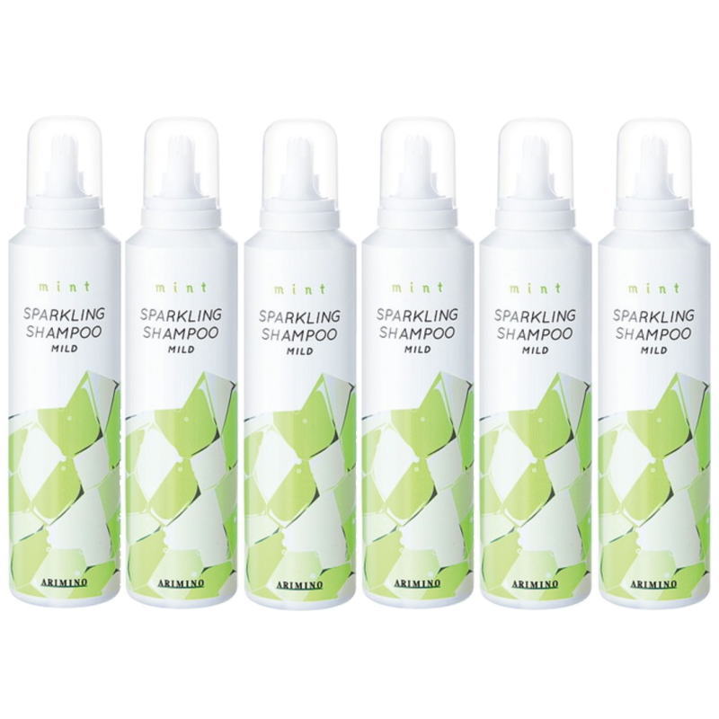 【楽天市場】アリミノ ミント スパークリングシャンプー マイルド 180g【6点セット】：PECHKA