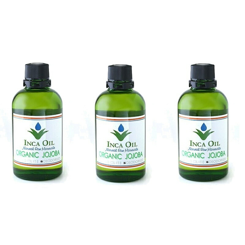 【楽天市場】中京商事 インカオイル オーガニックホホバオイル ディオゥドライズド DEODORISED 120ml 【×3点セット】：PECHKA