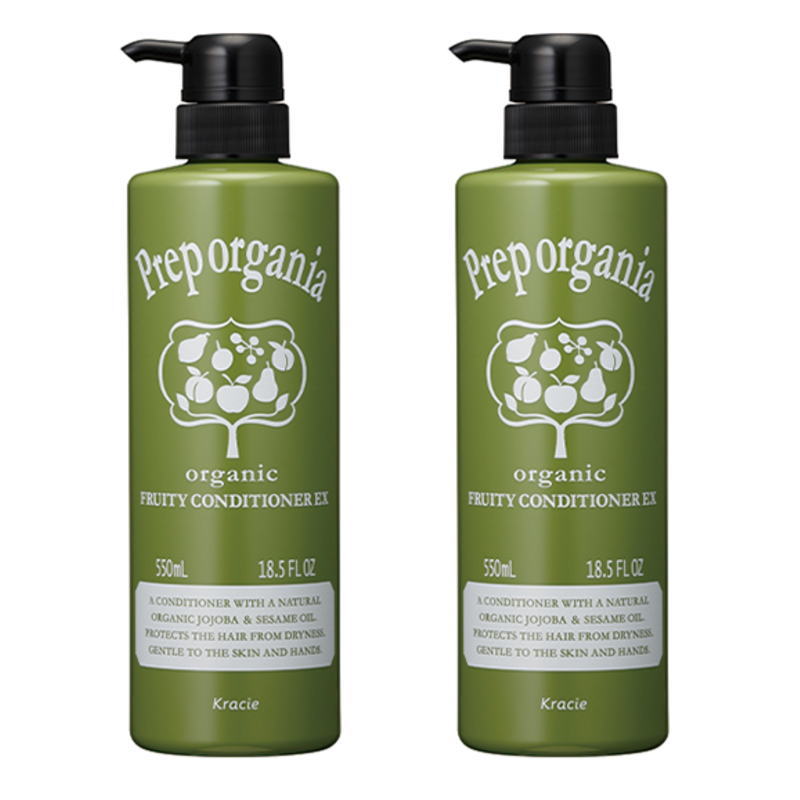 【楽天市場】クラシエ プレップオーガニア フルーティコンディショナーEX 550ml【2個セット】：PECHKA