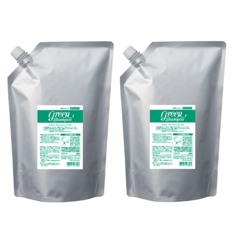 【楽天市場】クラシエ グリーンシャンプー 2000ml【2個セット】：PECHKA
