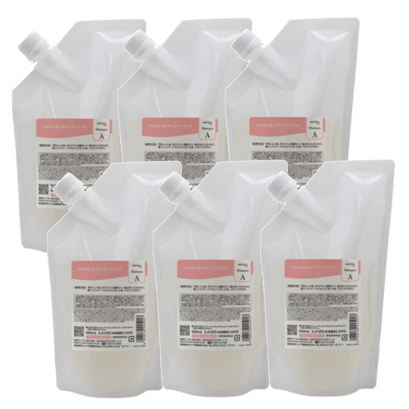【楽天市場】クオレ michite by AXI シャンプーA 500mlリフィル【6個セット】：PECHKA