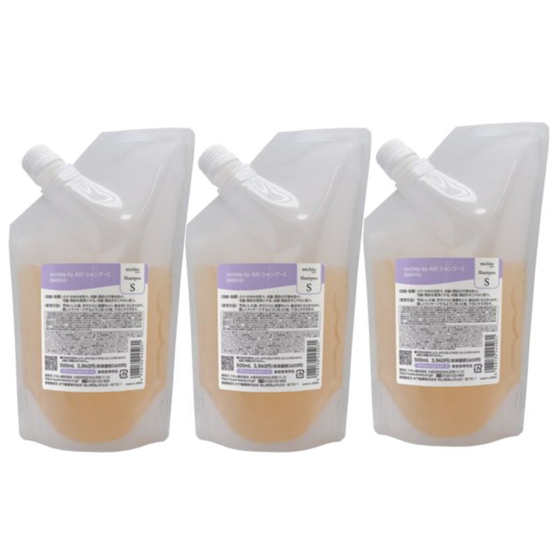 【楽天市場】クオレ michite by AXI シャンプーS 500mlリフィル【3個セット】：PECHKA