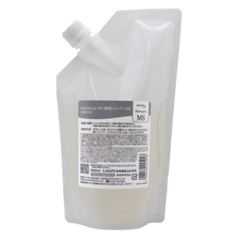 【楽天市場】クオレ michite by AXI 薬用シャンプーMS 500mlリフィル：PECHKA