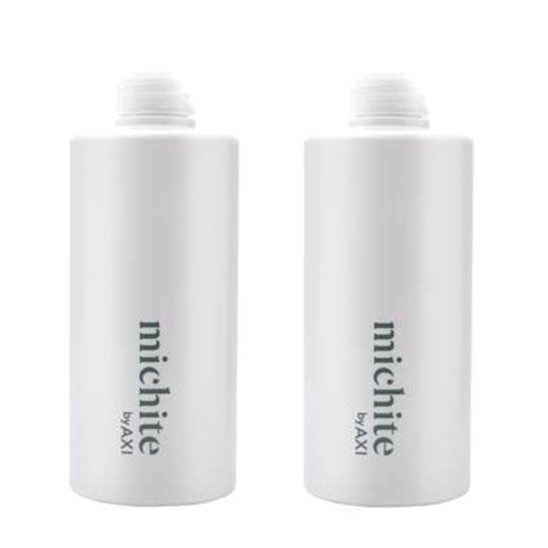 【楽天市場】クオレ michite by AXI 詰替え用ボトル (シャンプー500ml、トリートメント500g共通)【2個セット】：PECHKA