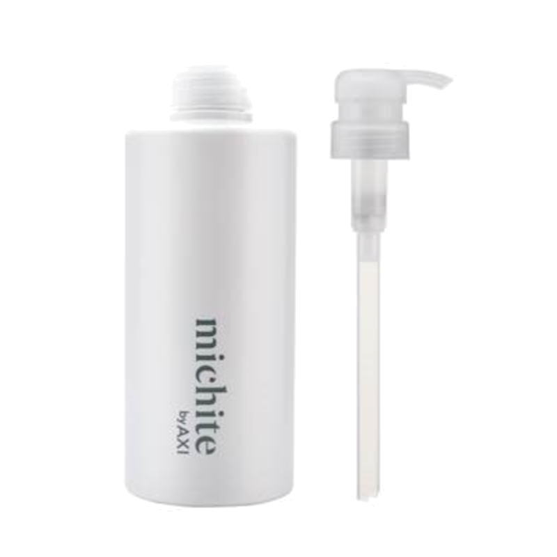 【楽天市場】クオレ michite by AXI 詰替え用ボトル+ポンプ (シャンプー500ml、トリートメント500g共通) (ポンプカラーNA)：PECHKA