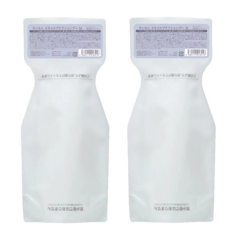 【楽天市場】セフティ SAN＆MONI サンモニ スキャルプケアシャンプー M 700ml リフィル×2点セット：PECHKA