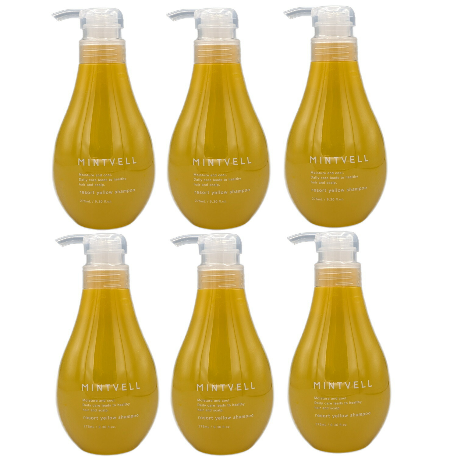 【楽天市場】サンコール ミントベル リゾートイエローシャンプー 275ml【×6個セット】：PECHKA
