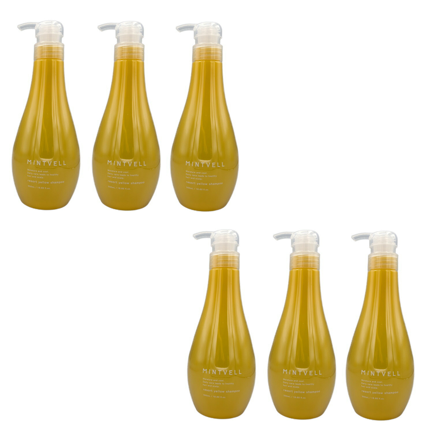 【楽天市場】サンコール ミントベル リゾートイエローシャンプー 550ml【×6個セット】：PECHKA