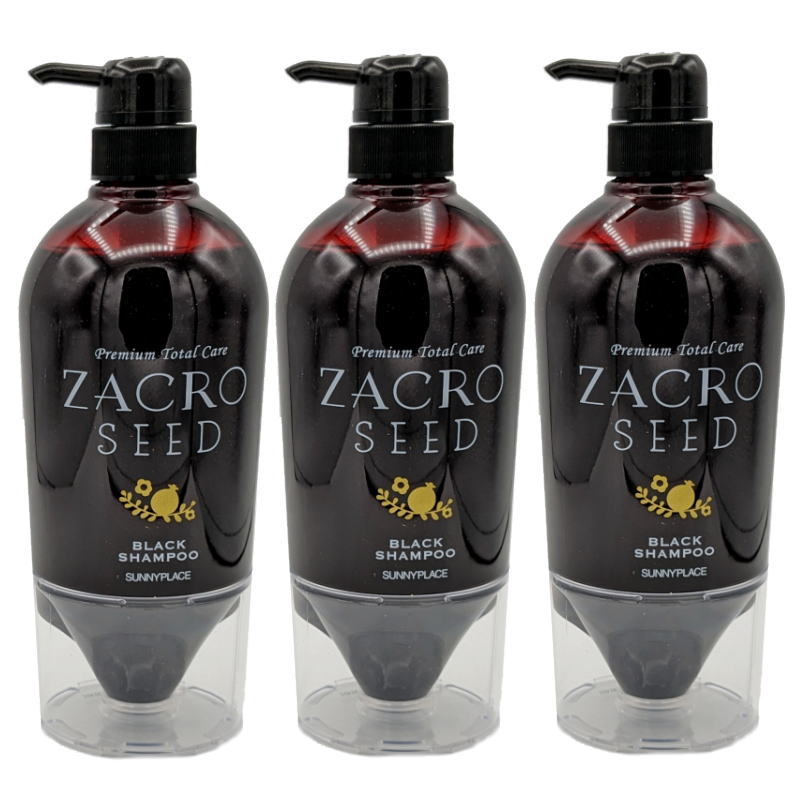 【楽天市場】サニープレイス ザクロシード ブラックシャンプー 700ml【×3点セット】：PECHKA