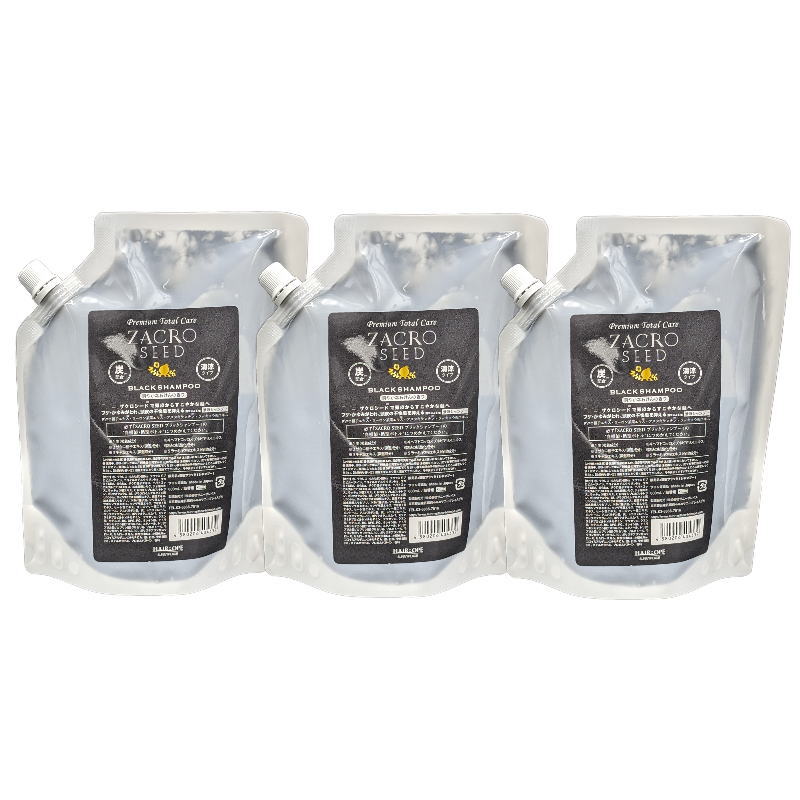 【楽天市場】サニープレイス ザクロシード ブラックシャンプー 600ml リフィル【×3点セット】：PECHKA
