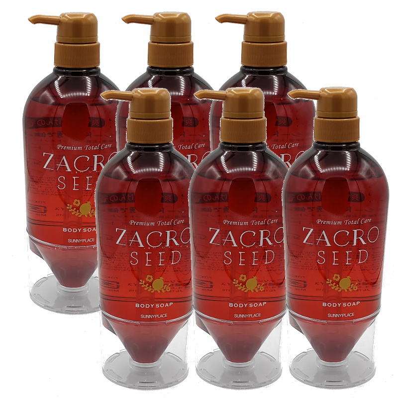 【楽天市場】サニープレイス ザクロシード ボディソープ 700ml【×6点セット】：PECHKA