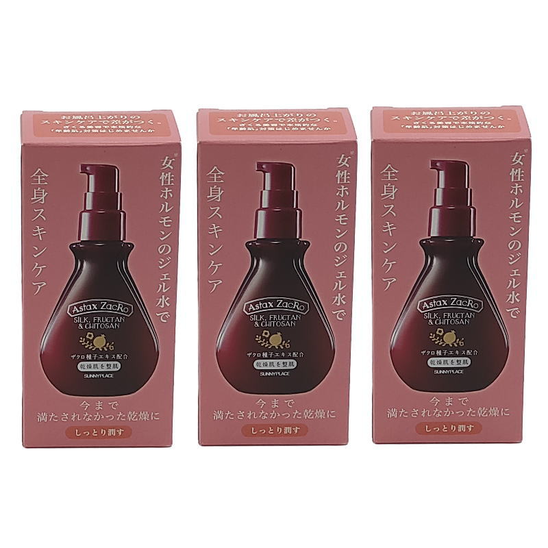 【楽天市場】サニープレイス アスタキザクロー スキントリートメント プレミアム しっとりタイプ 60ml【×3点セット】：PECHKA