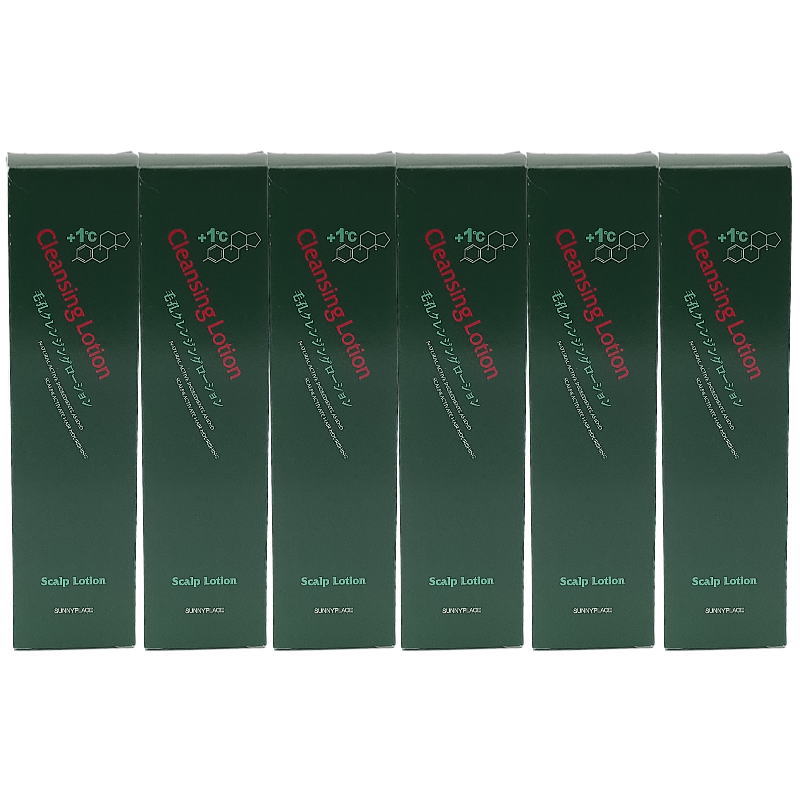 【楽天市場】サニープレイス 薬用スカルプ 毛孔クレンジングローション（医薬部外品）180ml【×6点セット】：PECHKA