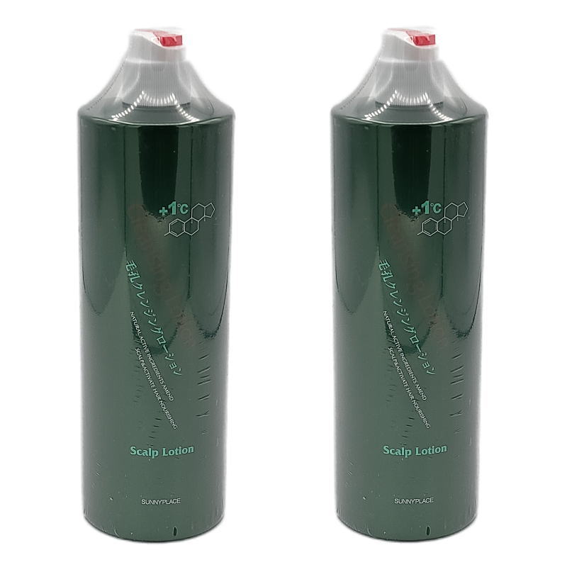 【楽天市場】サニープレイス 薬用スカルプ 毛孔クレンジングローション（医薬部外品）500ml（詰替え用）【×2点セット】：PECHKA