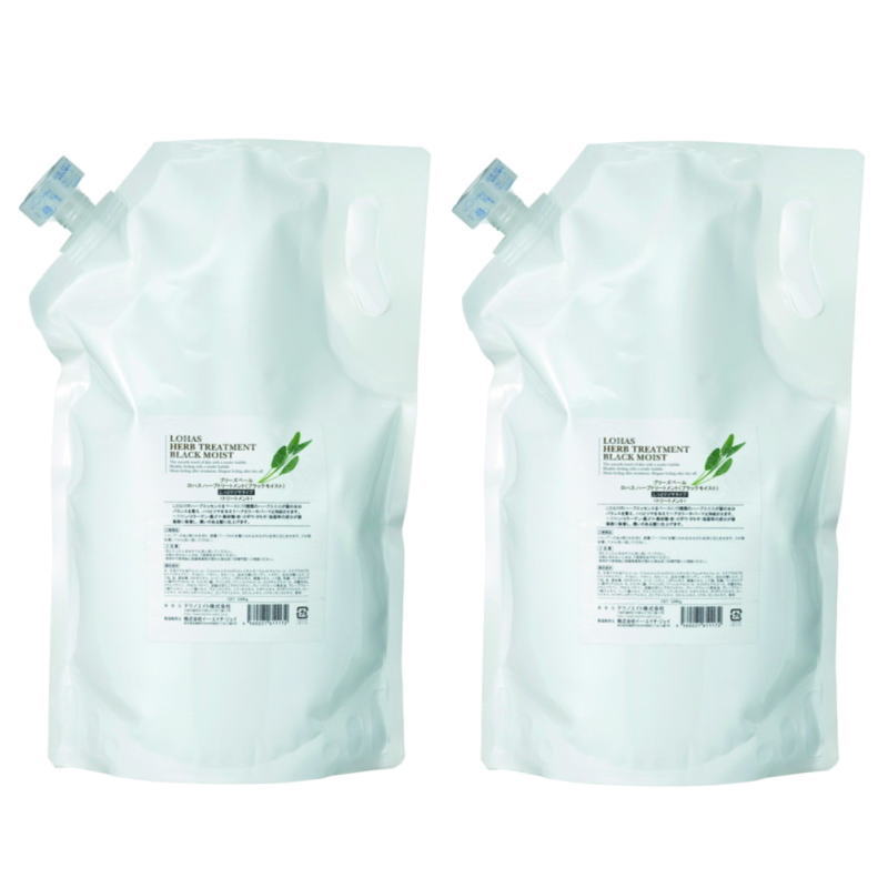 【楽天市場】テクノエイト ロハスハーブトリートメント ブラックモイスト 2000g リフィル【2個セット】：PECHKA