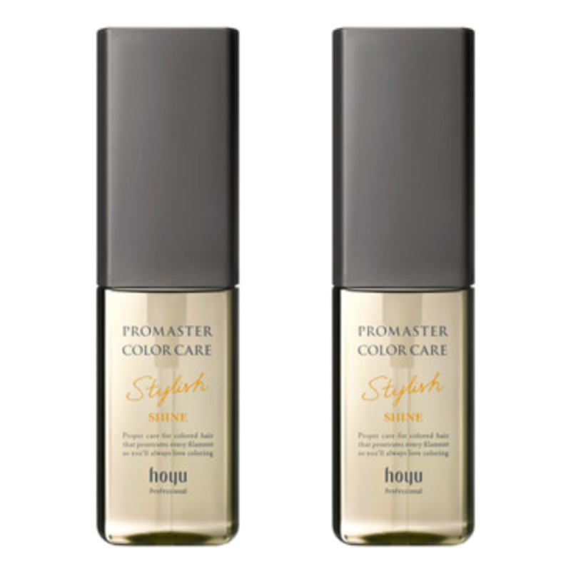 【楽天市場】hoyu ホーユープロフェッショナル プロマスター カラーケア スタイリッシュ アウトバストリートメント シャイン 80ml×2点セット：PECHKA