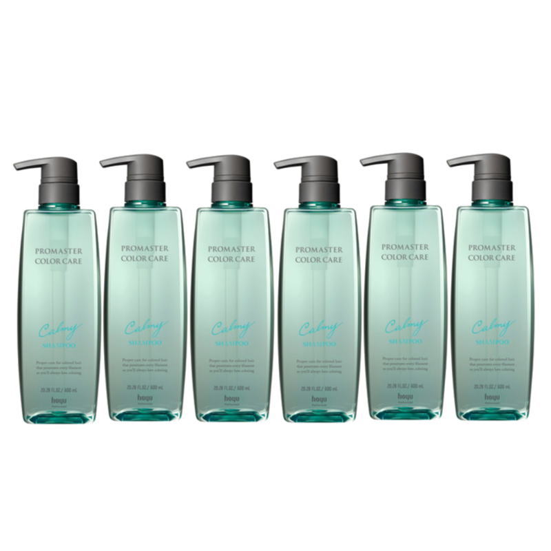 【楽天市場】hoyu ホーユープロフェッショナル プロマスター カラーケア カーミー シャンプー 600ml×6点セット：PECHKA