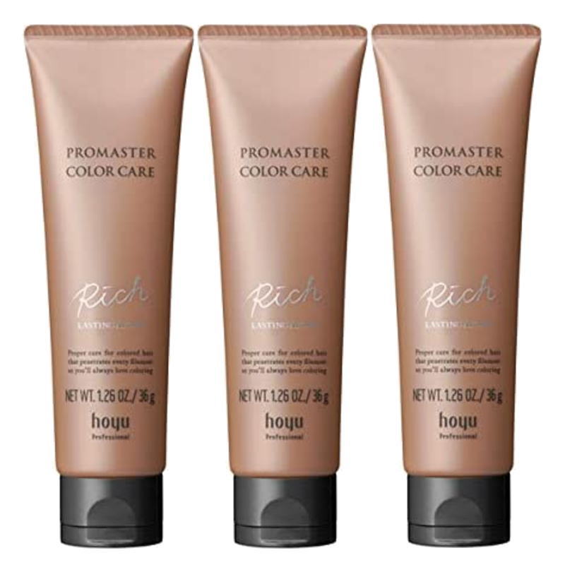 【楽天市場】hoyu ホーユープロフェッショナル プロマスター カラーケア ラスティングアフター リッチ 36g×3点セット：PECHKA