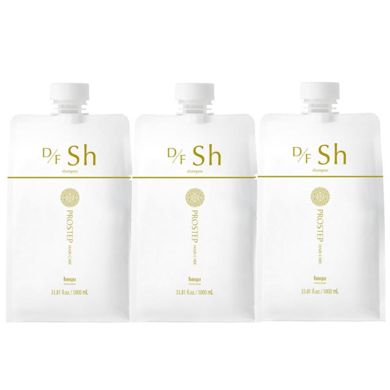 【楽天市場】hoyu ホーユープロフェッショナル プロステップ D/Fシャンプー 1000mlリフィル×3点セット：PECHKA