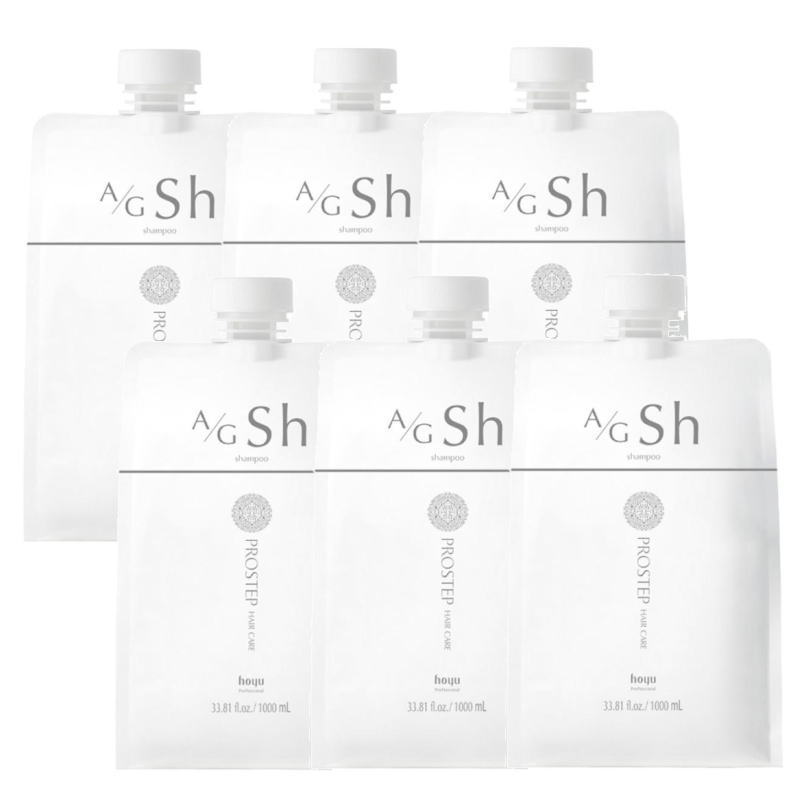 【楽天市場】hoyu ホーユープロフェッショナル プロステップ A/Gシャンプー 1000mlリフィル×6点セット：PECHKA