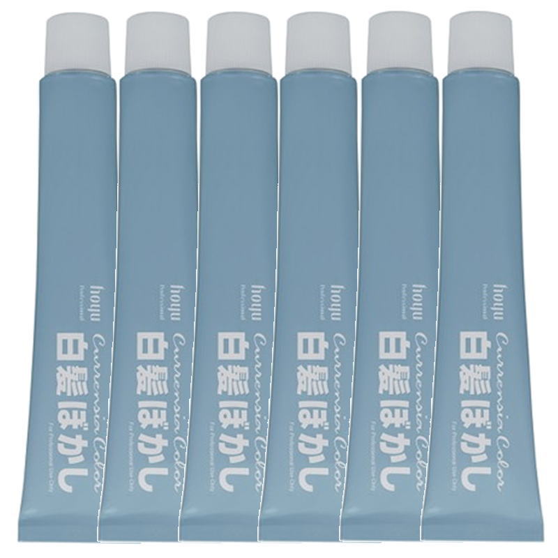 【楽天市場】hoyu ホーユープロフェッショナル カレンシアカラー ブルーグレー 80g×6点セット：PECHKA