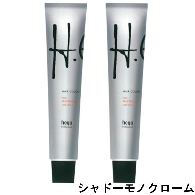 【楽天市場】hoyu ホーユープロフェッショナル H.E.(ヒー) シャドーモノクローム 80g×2点セット：PECHKA