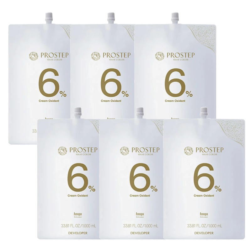 【楽天市場】hoyu ホーユープロフェッショナル プロステップ クリームオキシダン 6% 1000ml×6点セット：PECHKA