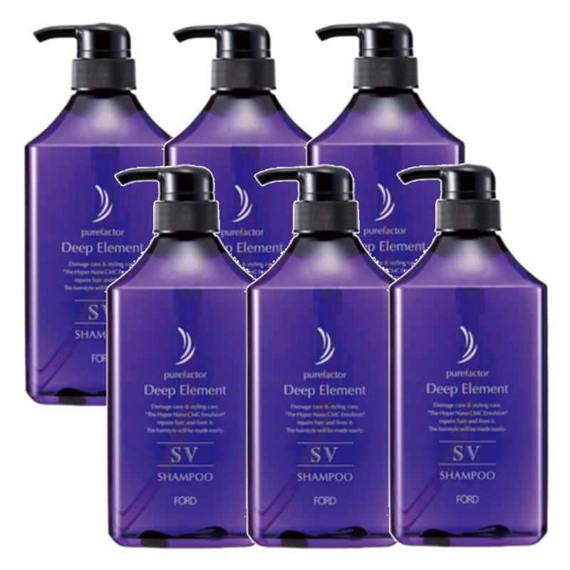 【楽天市場】ミアンビューティー ディープエレメント SV (シルキーベルベット) シャンプー 1000ml×6点セット：PECHKA
