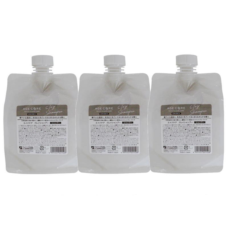【楽天市場】ミアンビューティー エイジケア クレイシャンプー 550mlリフィル×3点セット：PECHKA