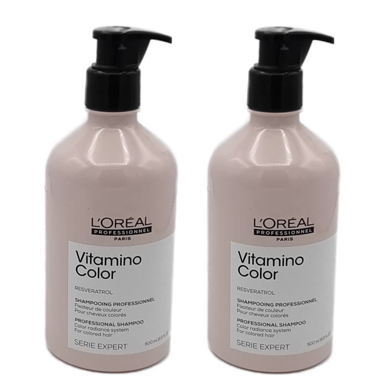 【楽天市場】ロレアル プロフェッショナル セリエ エクスパート ビタミノカラー シャンプー 500ml×2点セット：PECHKA