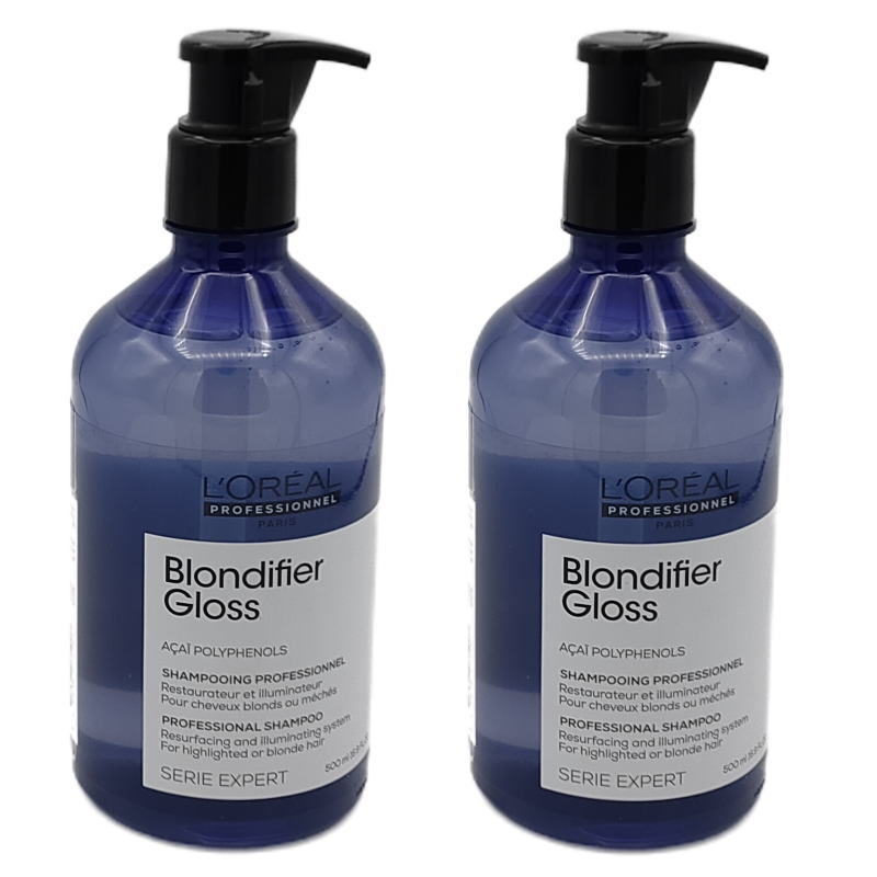 【楽天市場】ロレアル プロフェッショナル セリエ エクスパート ブロンディファイアー シャンプー 500ml×2点セット：PECHKA