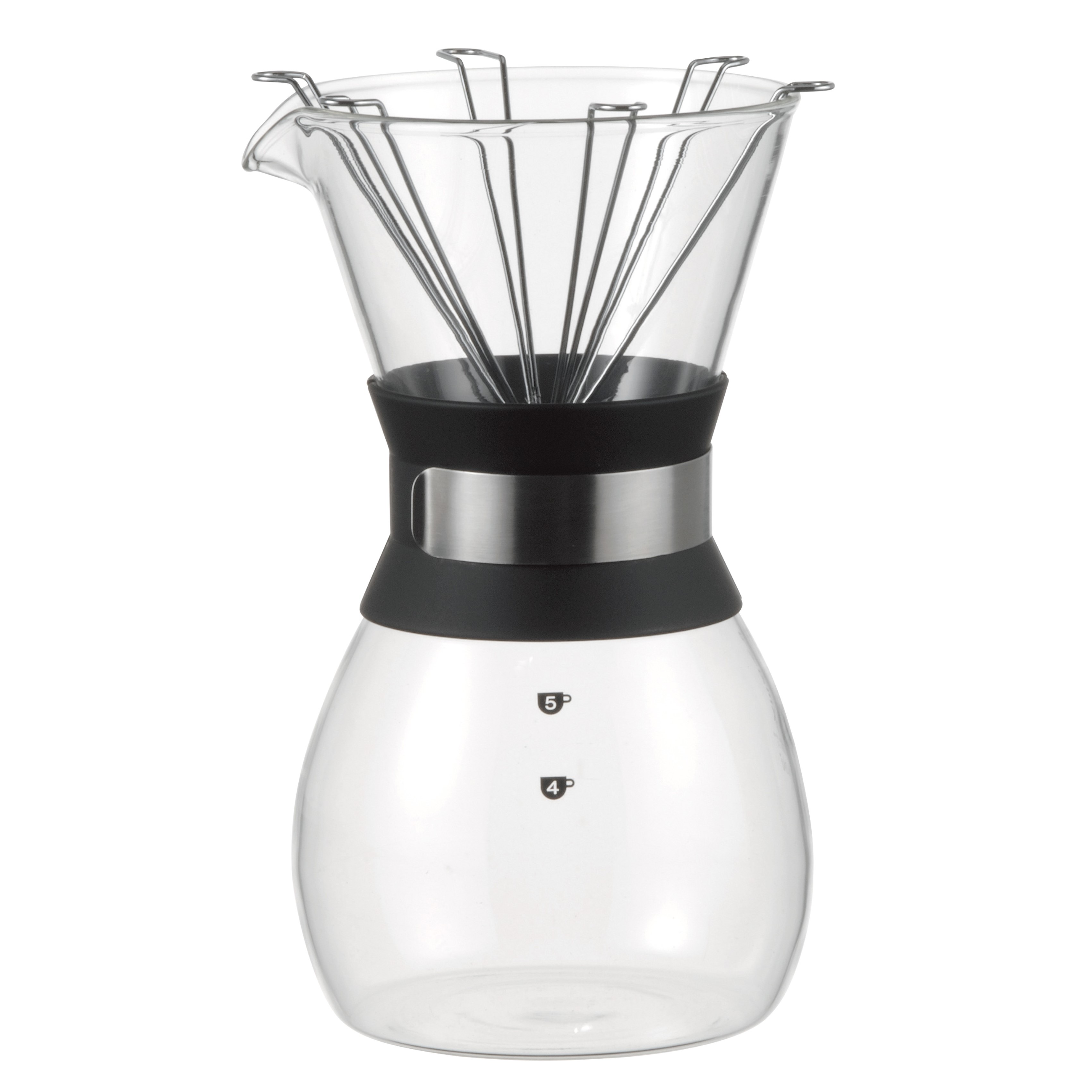 【楽天市場】iwaki イワキ 耐熱ガラス コーヒーポット ビカ 600ml (K8694-SV)：PECHKA