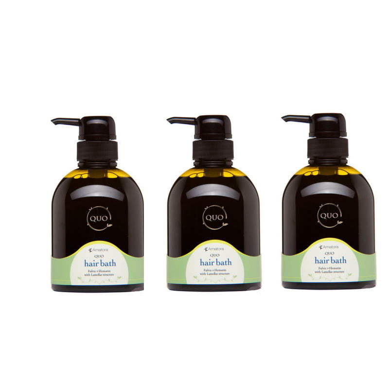 【楽天市場】アマトラ クゥオ ヘアバス es (シャンプー) 400ml×3点セット：PECHKA