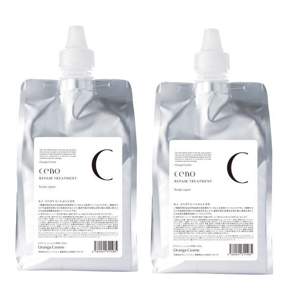 楽天市場】オレンジコスメ ceno セノ リペアトリートメント DR 1000g